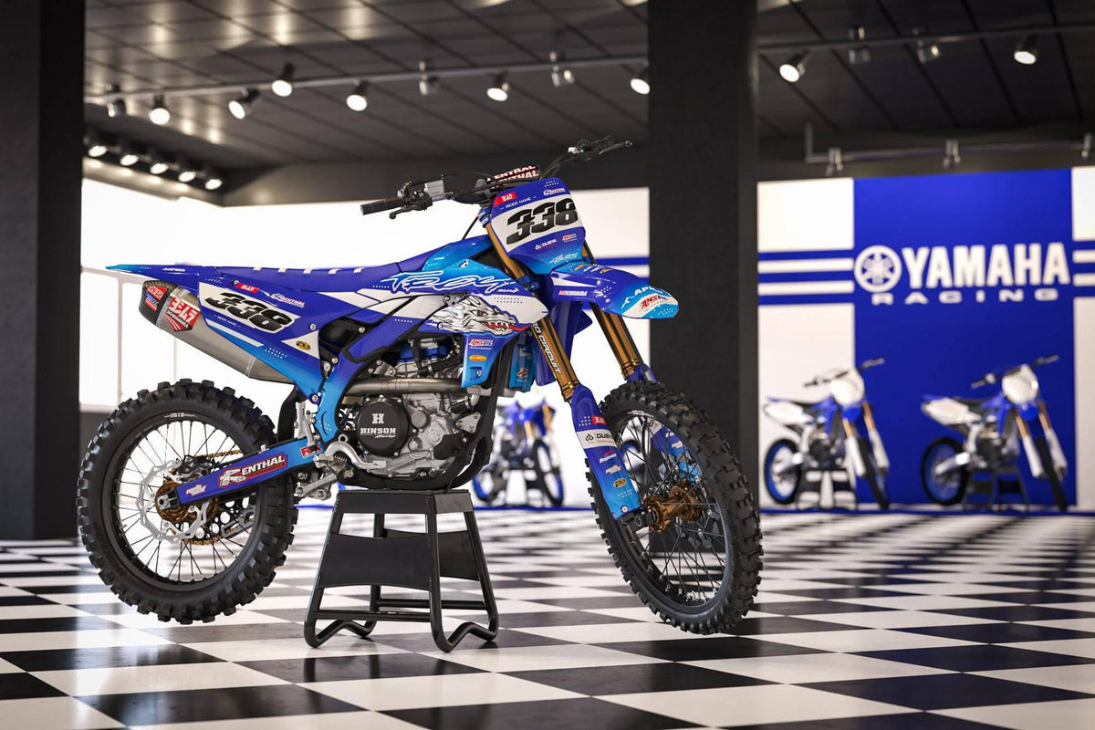 Yz 250 Kit Yamaha YZF 250 MX Motocross 2024 2025 2026 Graphics Template... Dirt Bike Graphics